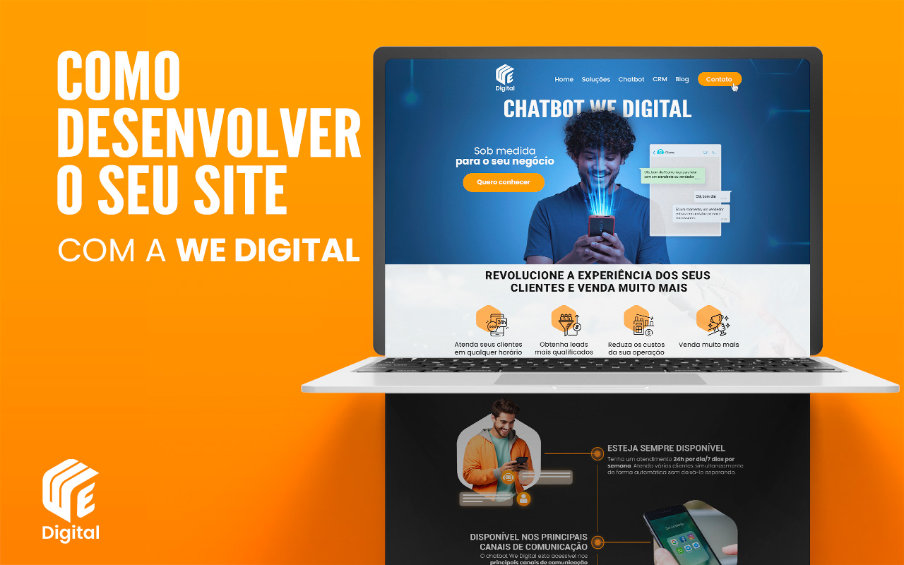 Como desenvolver seu site com a We Digital? - Agência We Digital